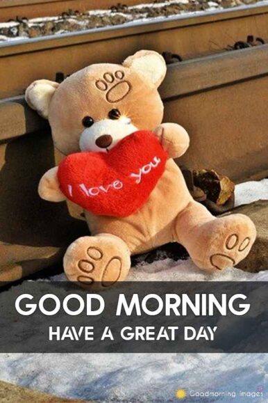 ᐅ50+ Good Morning Teddy Bear HD Images & Pictures