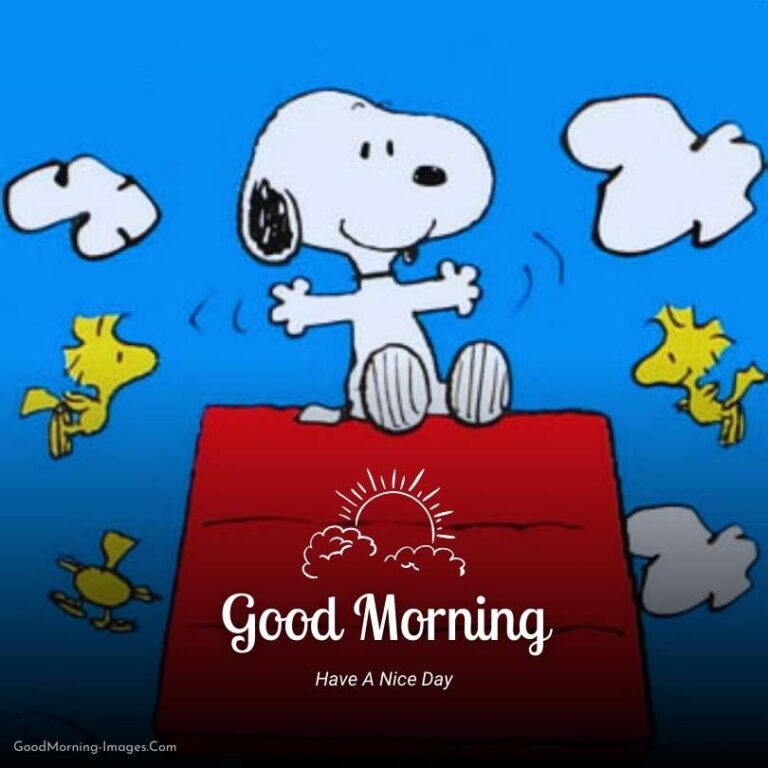 ᐅ51+ Snoopy Good Morning Images & Pictures