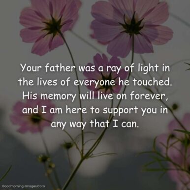 ᐅ100+Sympathy Messages For Loss Father & Condolence Images