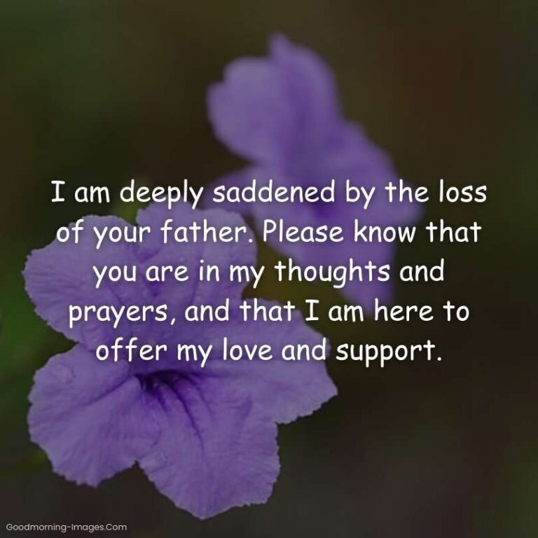 ᐅ100+Sympathy Messages For Loss Father & Condolence Images