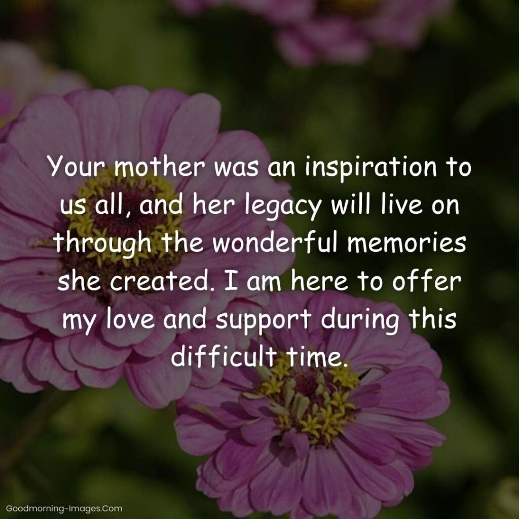 ᐅ100 Sympathy Messages For Loss Mother And Condolence Images