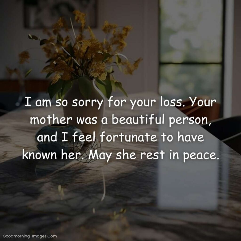 ᐅ100 Sympathy Messages For Loss Mother And Condolence Images