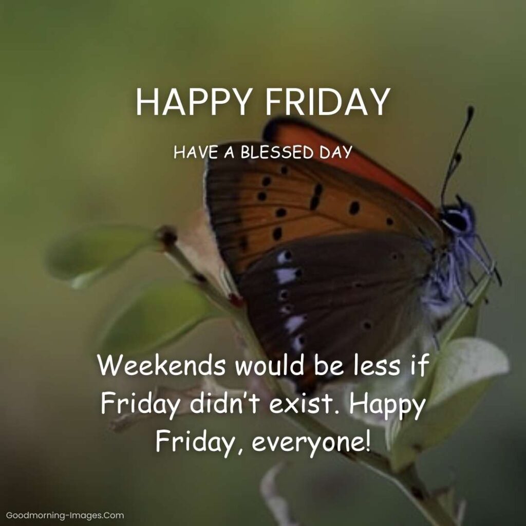 ᐅ100+ Happy Friday Blessings, Wishes, Quotes & Images