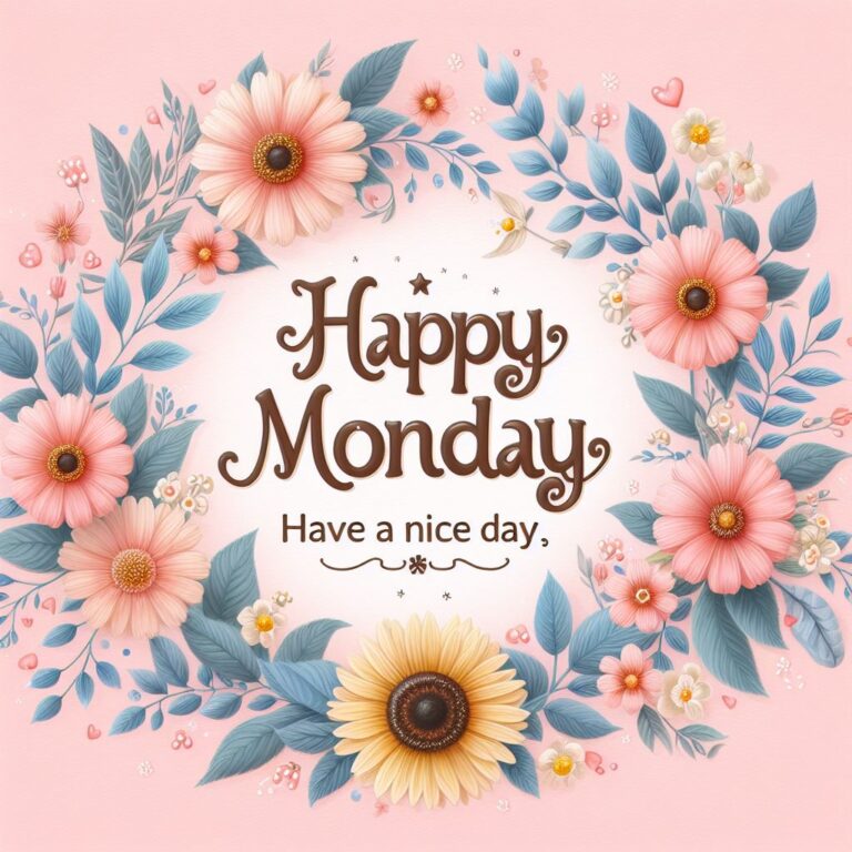ᐅ Happy Monday Quotes, Wishes, Messages & Images