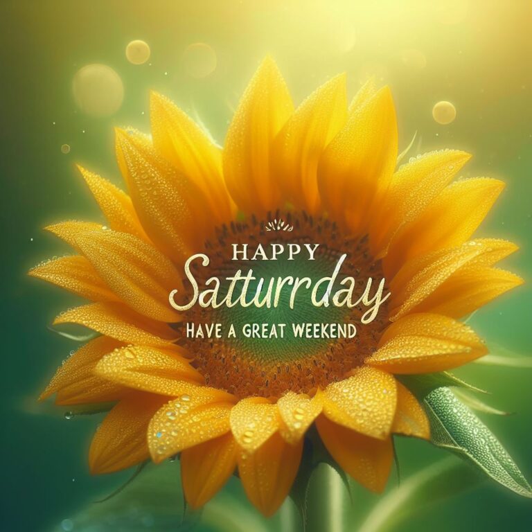 ᐅ Happy Saturday Quotes, Wishes, Messages & Images